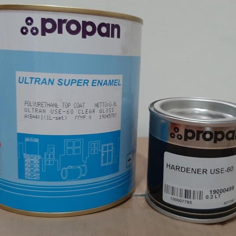 Jual Propan Ultran Super Enamel Clear Gloss Use60 Cat Pelapis Gloss ...