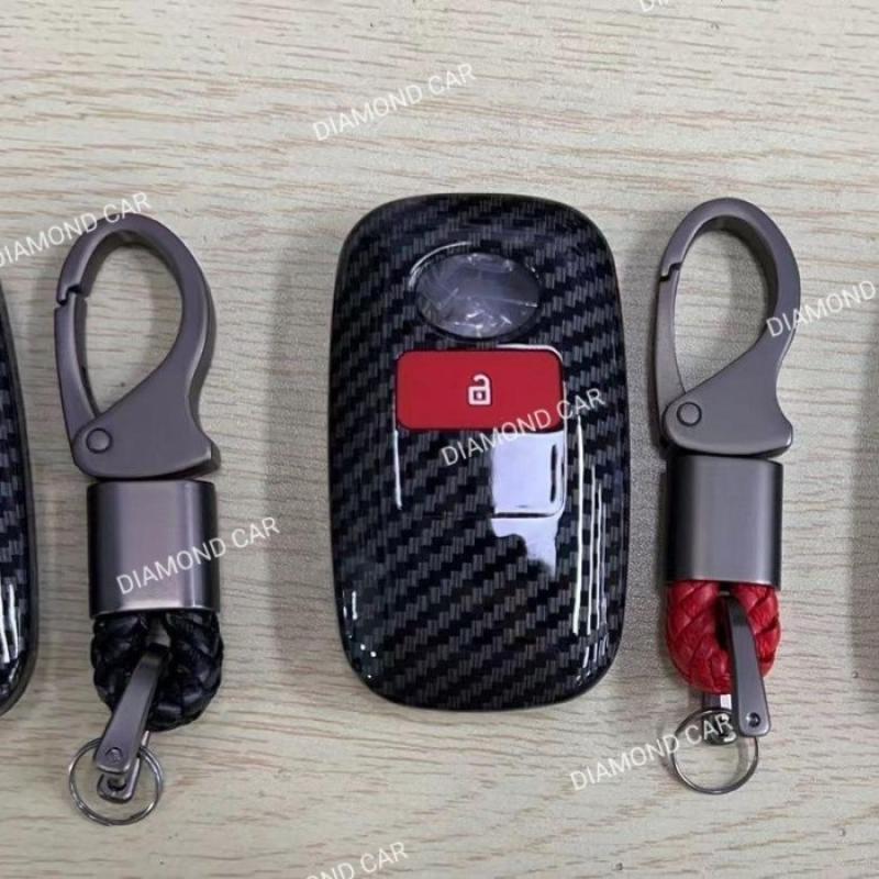 Jual casing kunci remote carbon glossy toyota raize daihatsu rocky ...