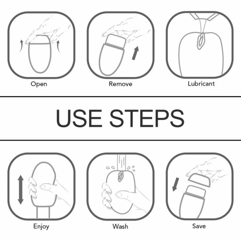 Jual Magic Cat Egg Cup Alat Pijat Kesehatan Mastrubasi Tenga Snail Pria ...