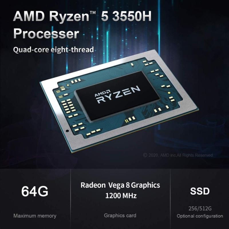 Promo Beelink Gtr Mini Pc Amd Ryzen 5 3550h 16gb Ram 500gb Ssd Windows ...