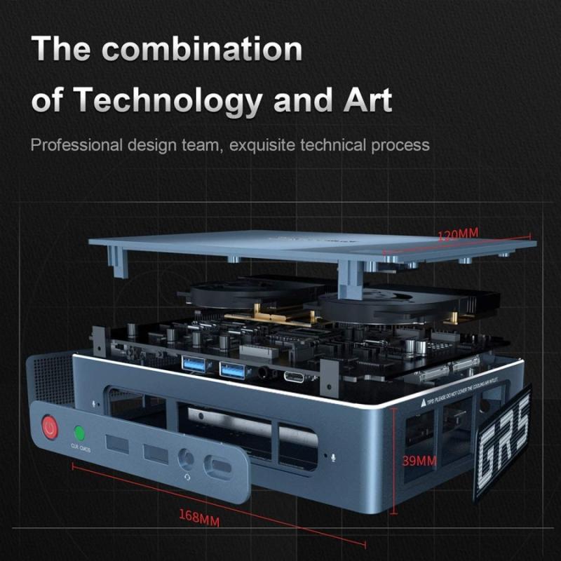 Promo Beelink Gtr Mini Pc Amd Ryzen 5 3550h 16gb Ram 500gb Ssd Windows ...