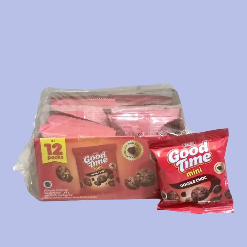 Jual Goodtime Mini Double Coklat Biskuit 18 Gr [12 Pcs/box] Di Seller ...
