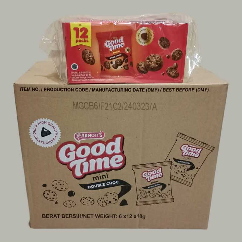 Jual Goodtime Mini Double Coklat Biskuit 18 Gr [12 Pcs/box] Di Seller Adhins Smart Shop - Adhins ...