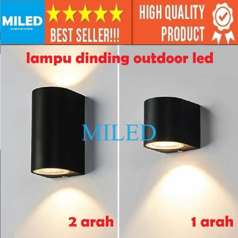 Jual Lampu Dinding Minimalis Outdoor Model Bulat 1 Dan 2 Arah Include ...