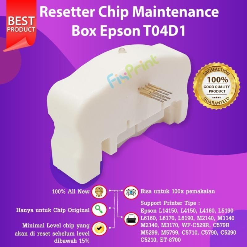 Promo Resetter Maintenance Box T04d1 Printer Epson M1140 M2140 M3170 ...