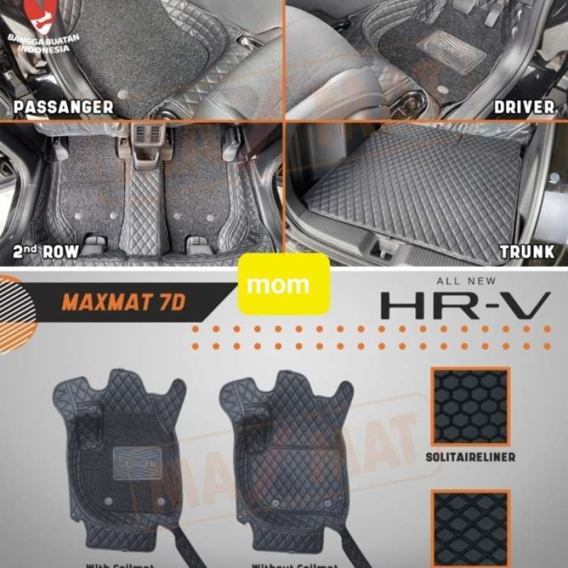 Promo Karpet Mangkok Maxmat 7D Otoproject All New Hrv 2022 Full Bagasi ...