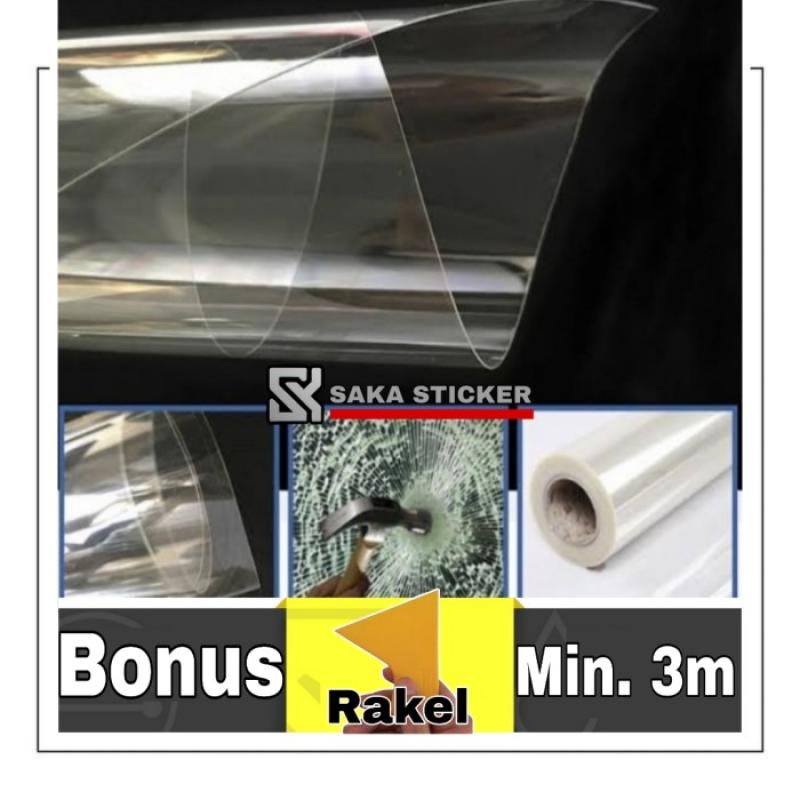 Promo Sticker Kaca Stiker Kaca Jendela Rumah Safety Bening Clear Diskon ...