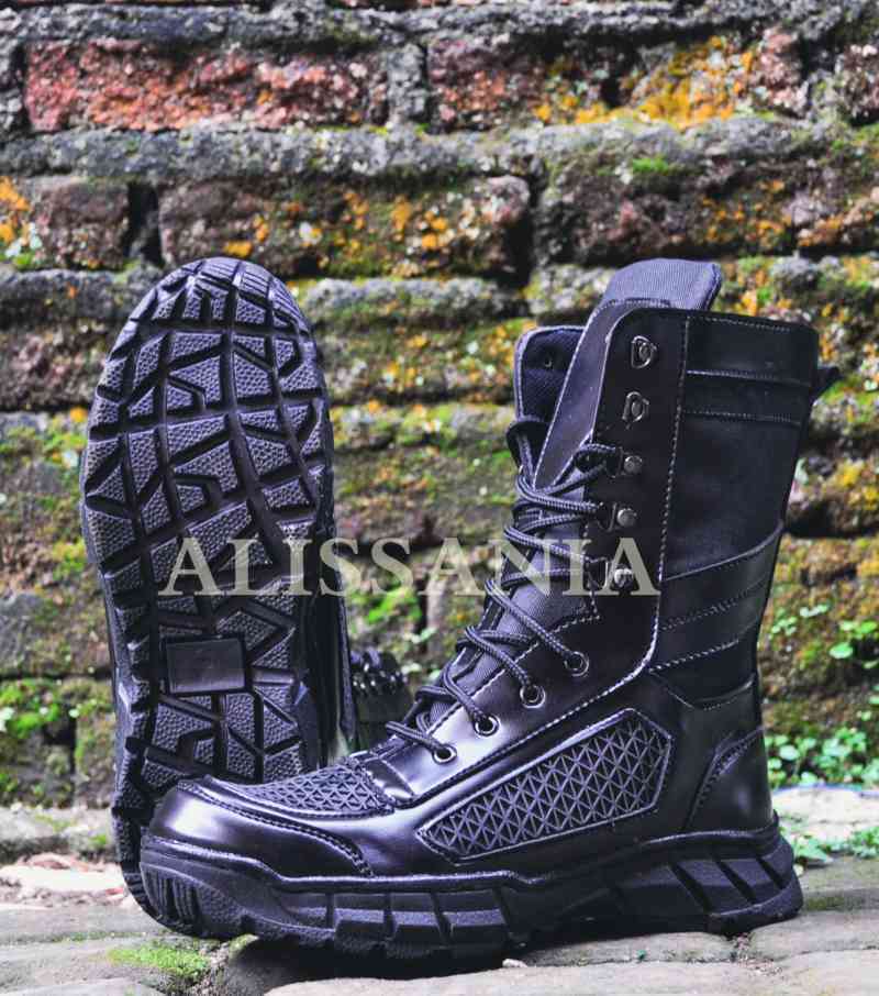 Promo Sepatu Pdl Safety Boots Ujung Besi Dinas Lapangan Diskon 50% Di ...