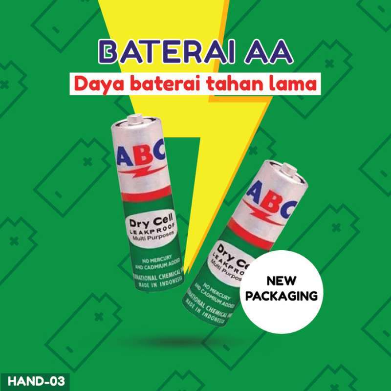 Promo Batu Baterai Battery Batu Batrai Abc Ukuran Aa Murah Hand Diskon Di Seller
