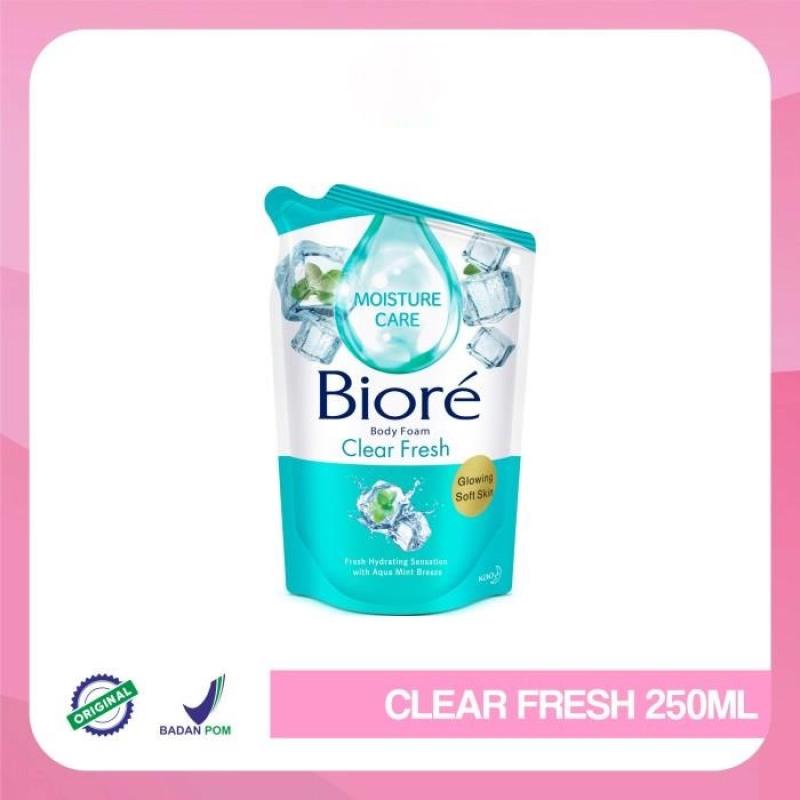 Jual 250 Ml Biore Pouch Body Foam Sabun Mandi Cair / Liquid Body Wash ...