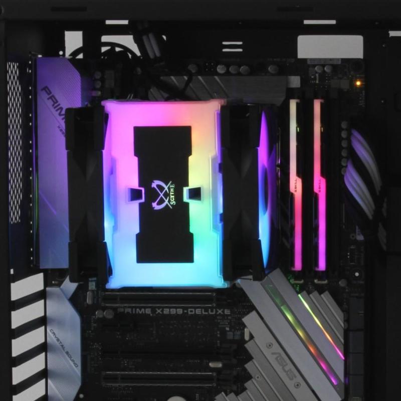 Promo Scythe Mugen 5 Argb Plus | Dual Fan 120mm Hsf Tower Cpu Air ...