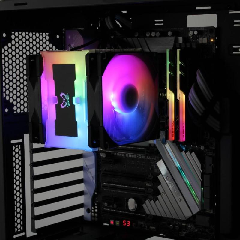 Promo Scythe Mugen 5 Argb Plus | Dual Fan 120mm Hsf Tower Cpu Air ...