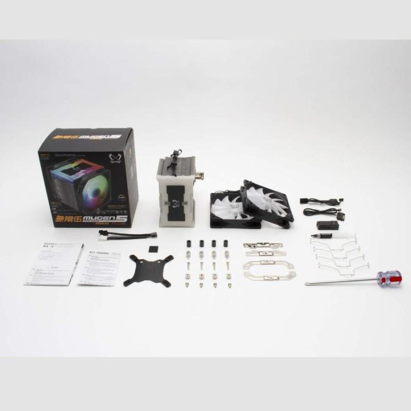 Promo Scythe Mugen 5 Argb Plus | Dual Fan 120mm Hsf Tower Cpu Air ...