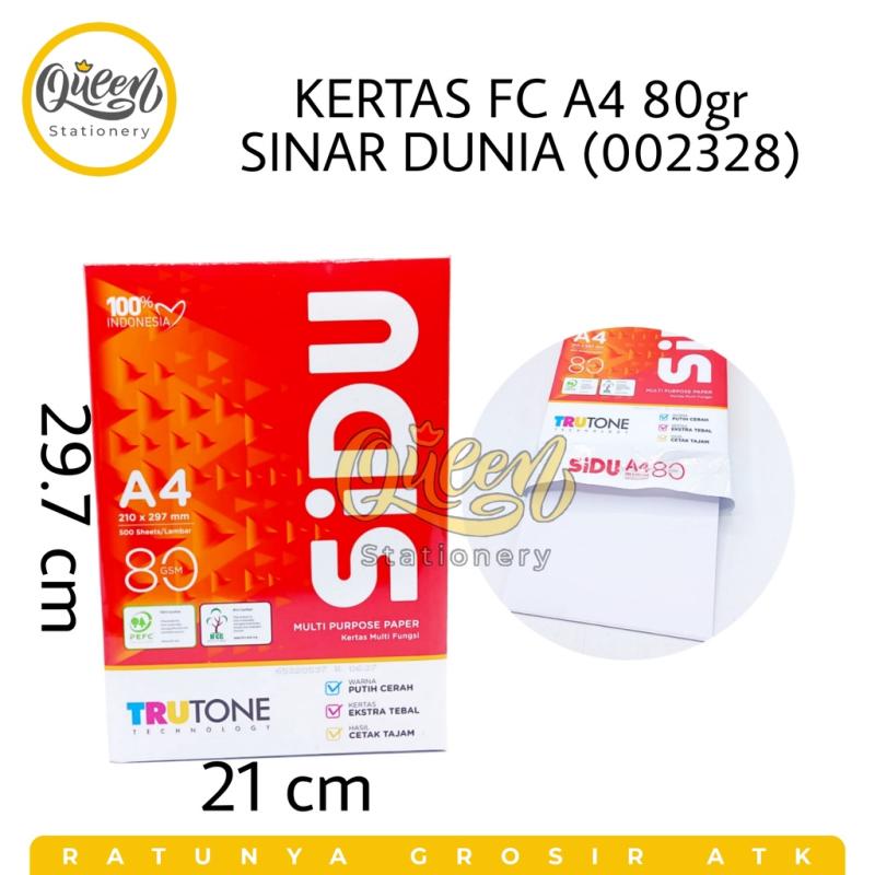 Jual Kertas A4 Sinar Dunia 80 Gr Original Harga Termurah Juni 2024 | Blibli
