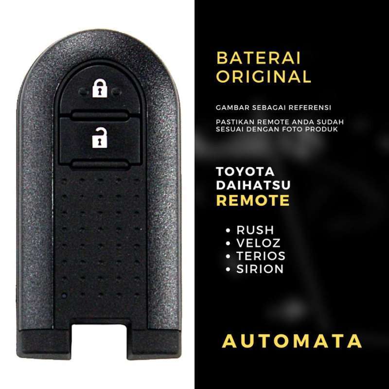 Jual Baterai Remote Kunci Mobil Toyota Avanza Rush Original Panasonic ...