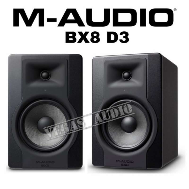 Jual M Audio Bx8 D3 Speaker Studio Monitor Monitor Flat Original Di ...