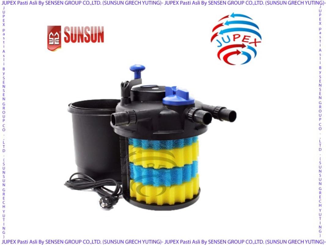 Promo Eksternal Filter Sunsun Cpf 5000 Liter/jam Uv 11 Watt Kolam Ikan ...