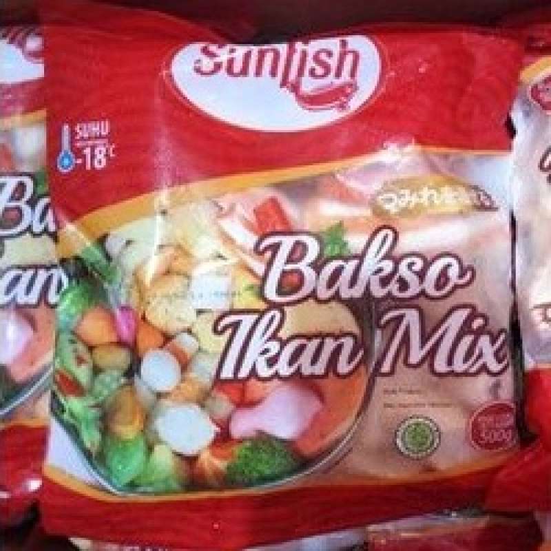 Jual Sunfish Baso Ikan Mix 500gr Di Seller Shafira Frozen Food ...