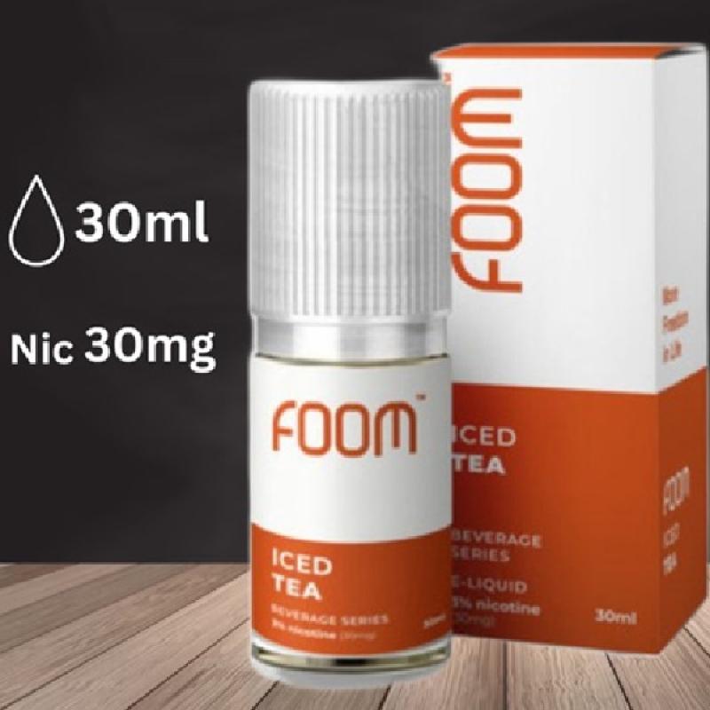 Jual Foom Liquid Ice Tea 30mg 30ml Pod Vape Saltnic Salt Nic Es Teh ...