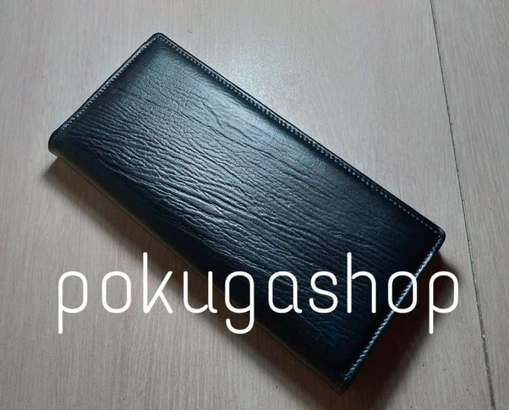 Jual Dompet Kulit Sapi Asli Model Panjang Unik Serat Kayu/dompet Kulit ...