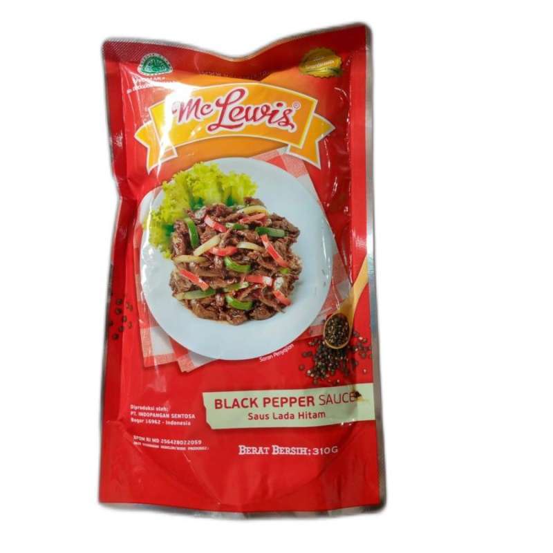 Jual mc lewis black pepper 310gr di Seller RSB Frozen Food Banjaran ...