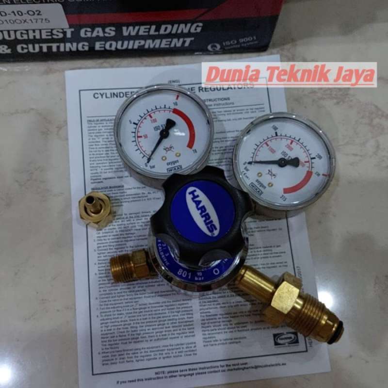 Jual Regulator Oksigen Tipe 801-10 Bar Merek Harris Usa Dijamin Original Di Seller Mastaera Shop ...