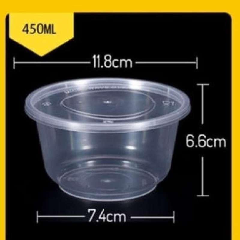 Jual HARGA PER SATUAN kotak thinwall wadah makanan UMKM persegi dan ...