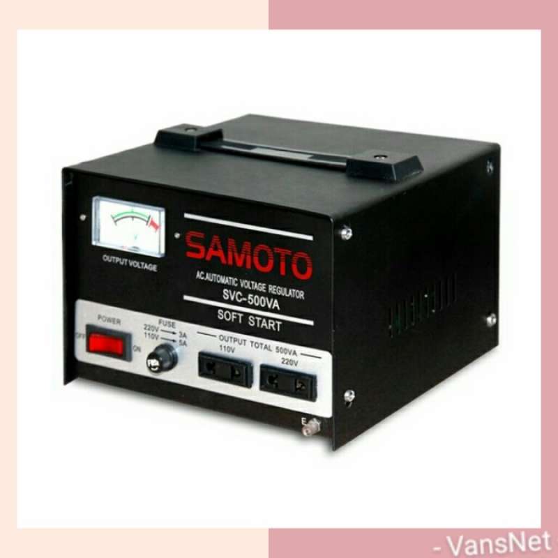 Promo Stabillizer Samoto 500va Stabilizer Servo Motor 500va Smt500n ...