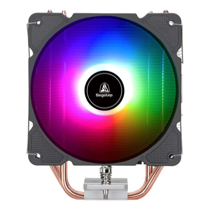 Promo SEGOTEP A4 RGB color version CPU Cooler C/P 4 heat pipes tower ...