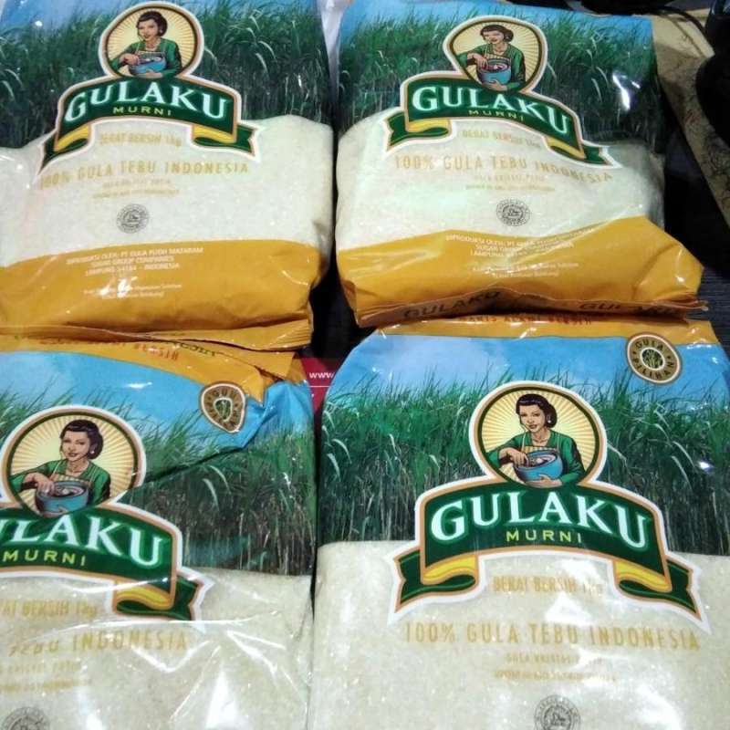 Jual Gula pasir Gulaku/Gula pasir Gulaku Kuning / Gula pasir Gulaku 1kg ...