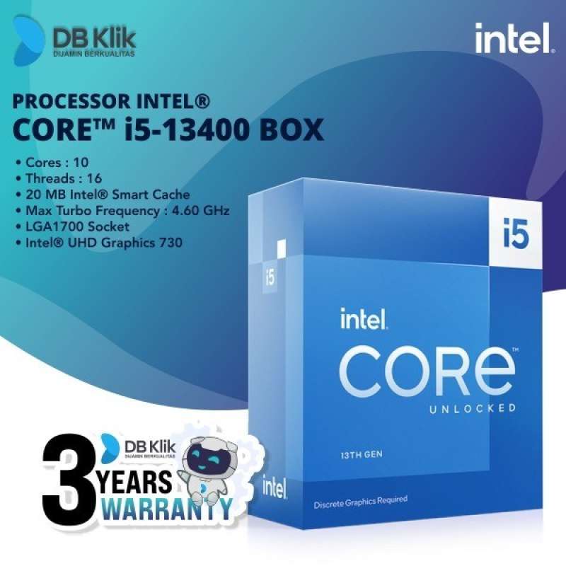 Promo Processor Intel Core I5-13400 Box 4.6ghz Lga1700 - Intel I5 13400 ...