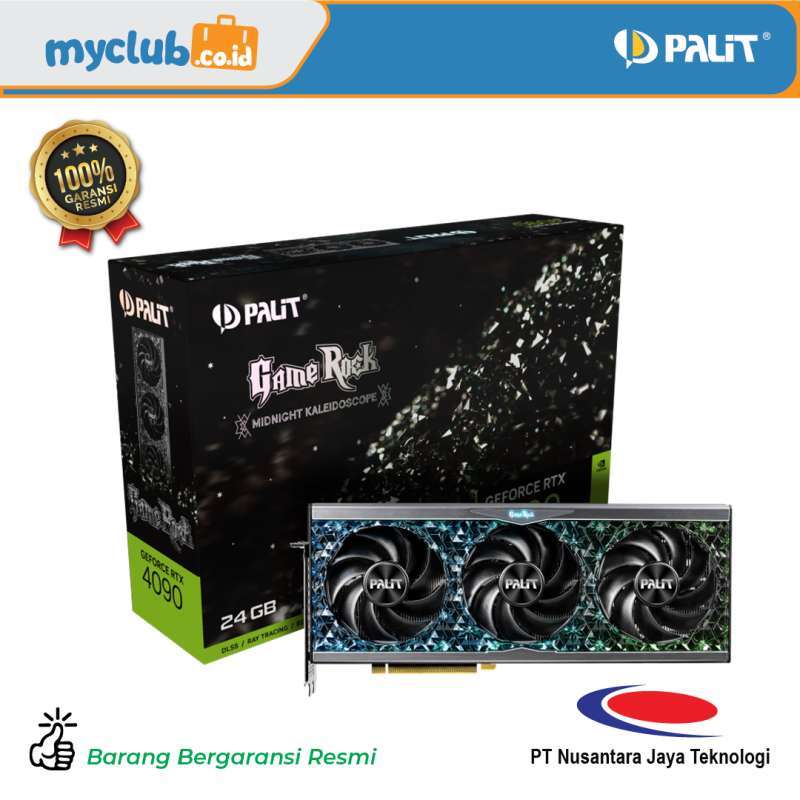 Jual Palit VGA GeForce RTX™ 4090 GameRock 24GB 384bit GDDR6X di Seller Myclub Official Store ...