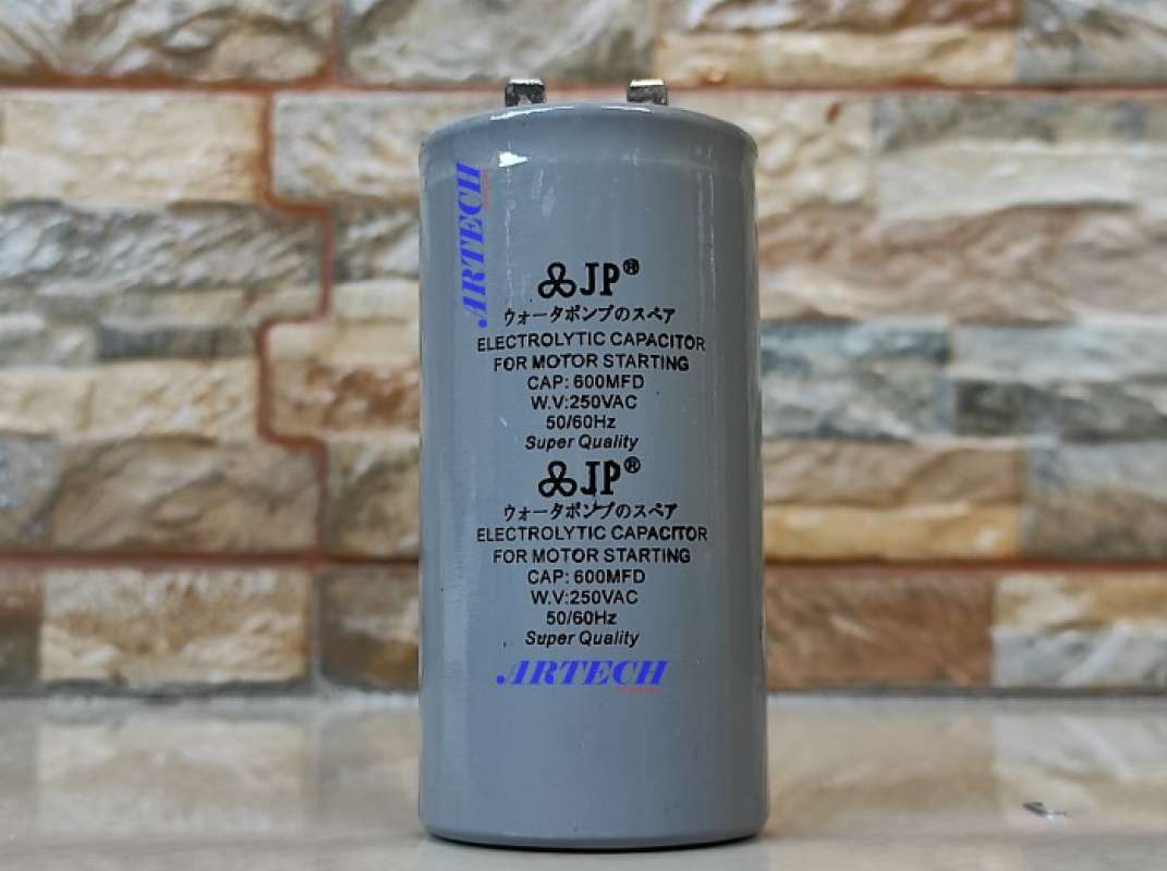 Jual Jp 600 Uf - 250v Kapasitor / Capacitor Starting (capacitor) Di ...