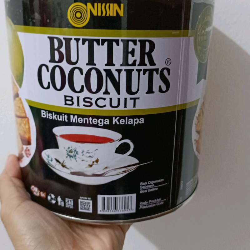 Jual Nissin Butter Coconut/Nissin Butter Coconuts 650g/Biskuit Nissin ...