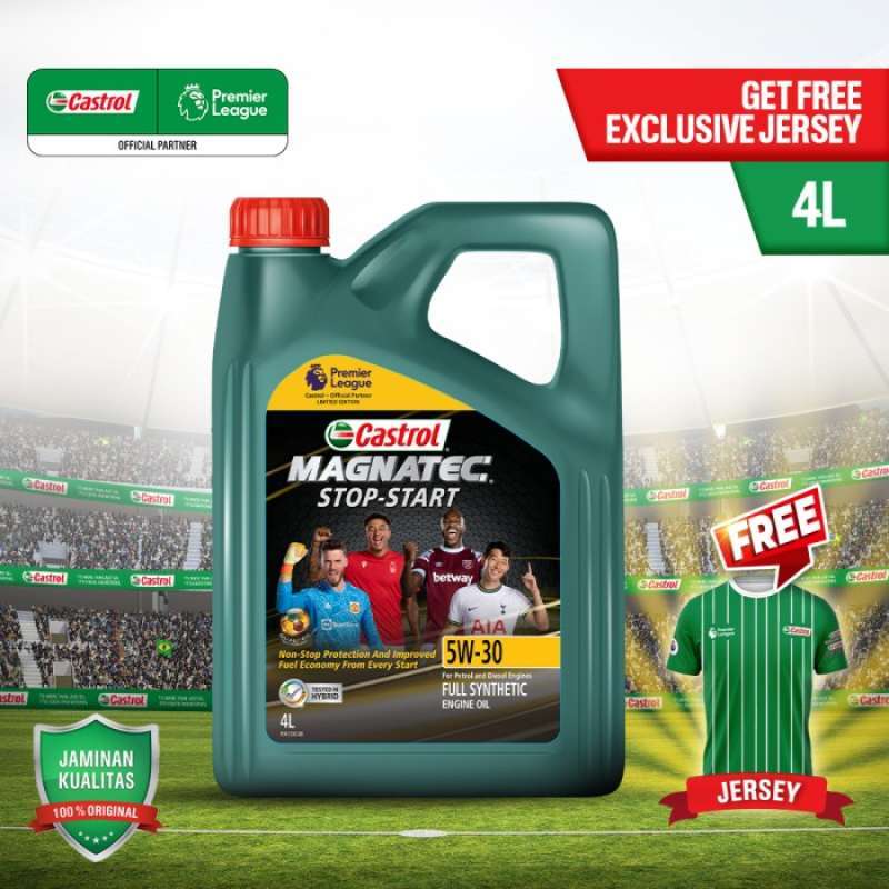 Promo Oli Mesin Mobil Castrol Magnatec Stop-Start 5W-30 Kemasan 4L ...