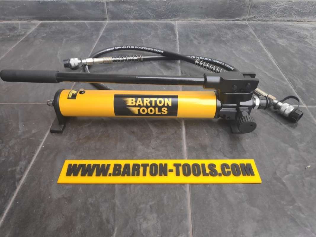 Promo 700Ml Hydraulic Pump Pompa Tangan Manual Hidrolik Single Acting Barton Diskon 3% di Seller ...
