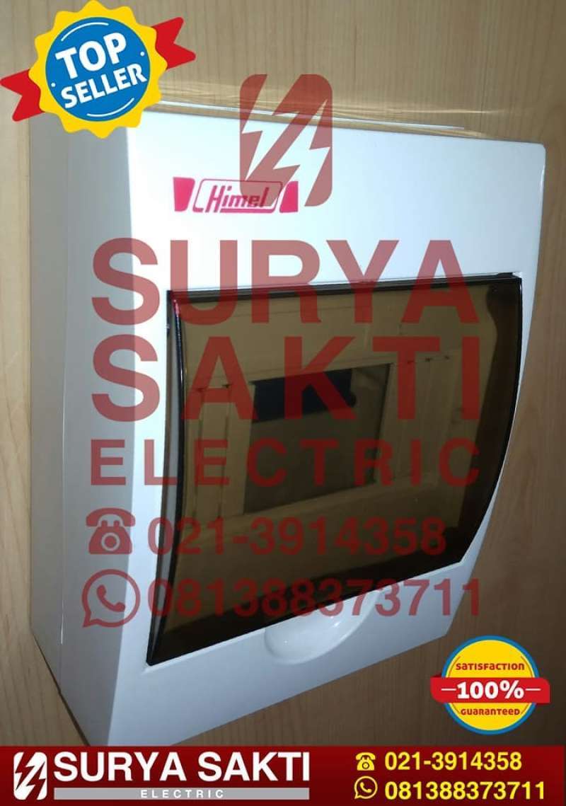 Promo HIMEL MCB Box Isi 6 Full Plastic ABS - Surface (Outbow) - Multicolor Multivariasi Diskon ...