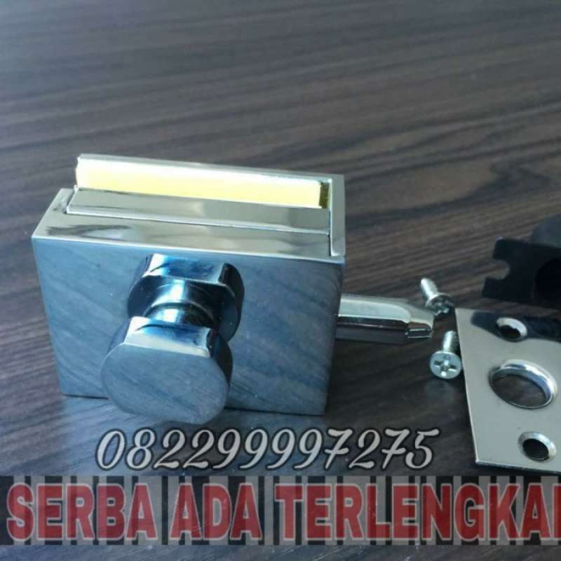 Promo Glass Lock/grendel Kaca/pengunci Pintu Kaca/grendel Pintu Kaca ...