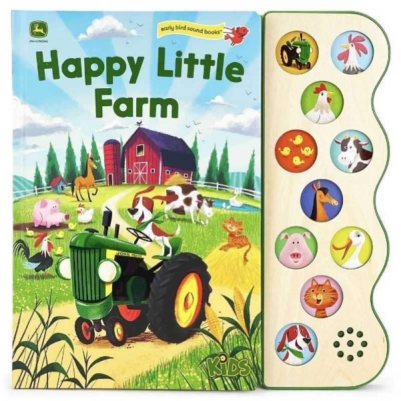 Promo IMPORT BOOK 10 BUTTON EARLY BIRD SOUND BOOKS: HAPPY LITTLE FARM ...