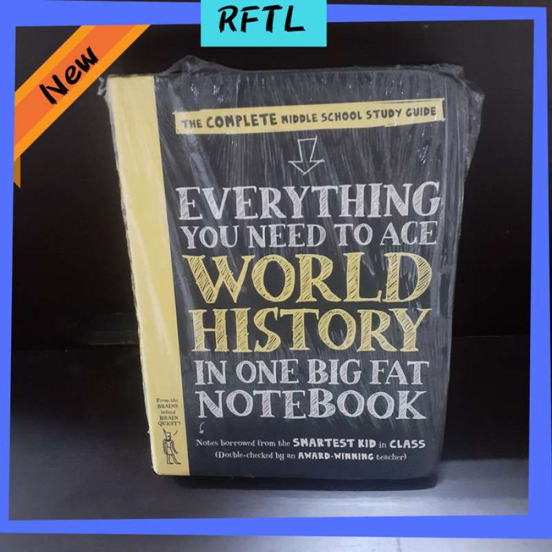 Promo Book Import Everything You Need To ace World History Diskon 23% ...