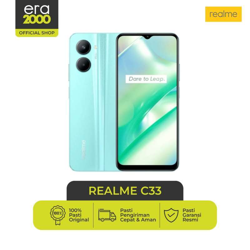Promo Realme C33 4/128GB Diskon 8% di Seller Era 2000 Official Store ...