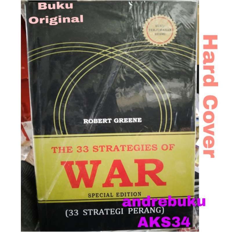 Jual The 33 Strategies Of War / Buku 33 Strategi Perang Robert Greene ... Jual The 33 Strategies Of War / Buku 33 Strategi Perang Robert Greene ...