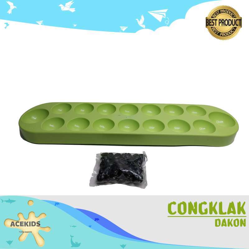 Jual Congklak atau Dhakon Dakon Mainan Jadul Terbuat dari Plastik ...