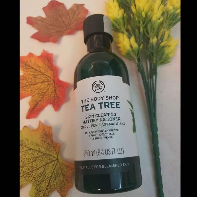 Promo The Body Shop Tea Tree Skin Clearing Mattifying Toner 250ml ...