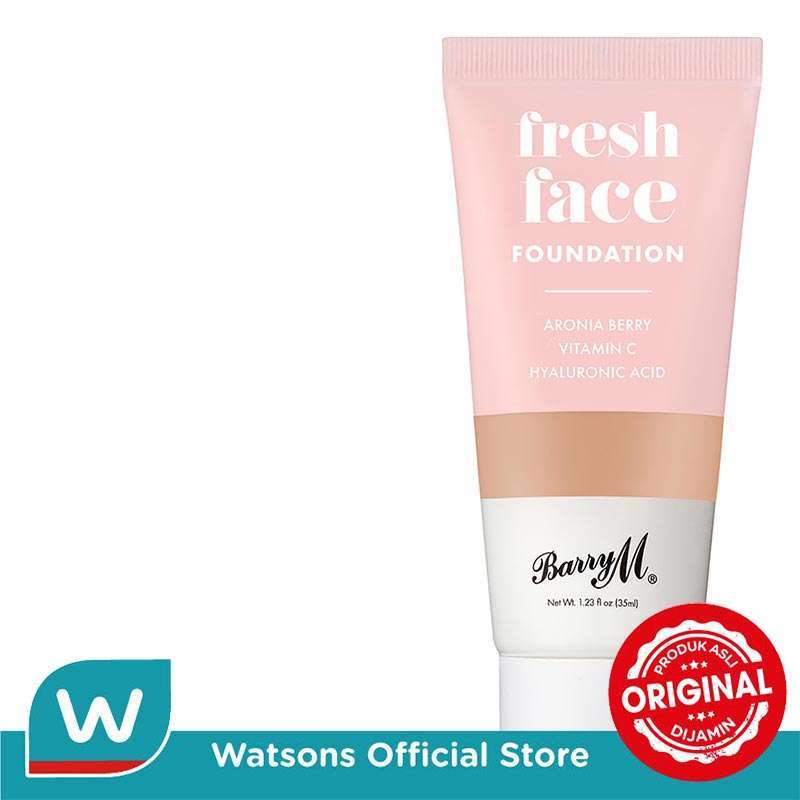 Jual Barry M Fresh Face Liquid Foundation Shade 8 Nude Brown 35ml Di ...