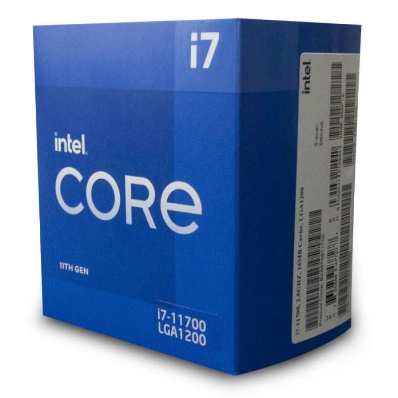 Promo Processor Intel Core i7 11700 BOX LGA 1200 Gen11 garansi 3 tahun ...