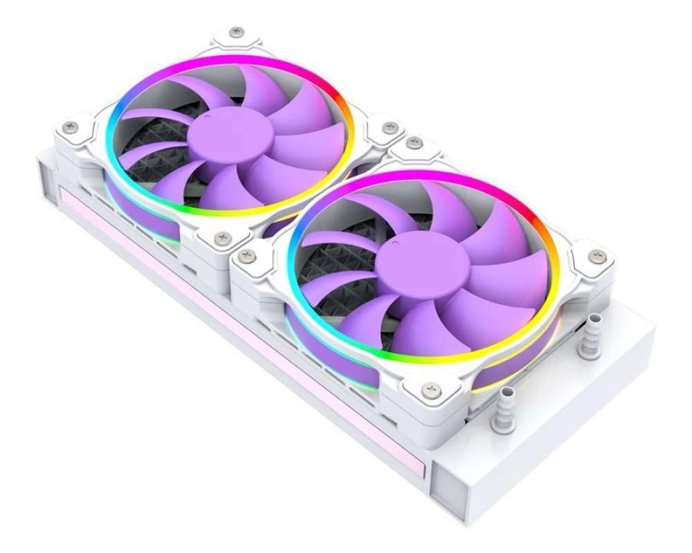 Jual Id-cooling Aio Pinkflow 240 Diamond Purple Argb Cpu Water Cooler ...