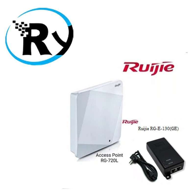 Promo Paket Ruijie RG-AP720-L + Ruijie PoE RG-E-130(GE) Power Injector ...