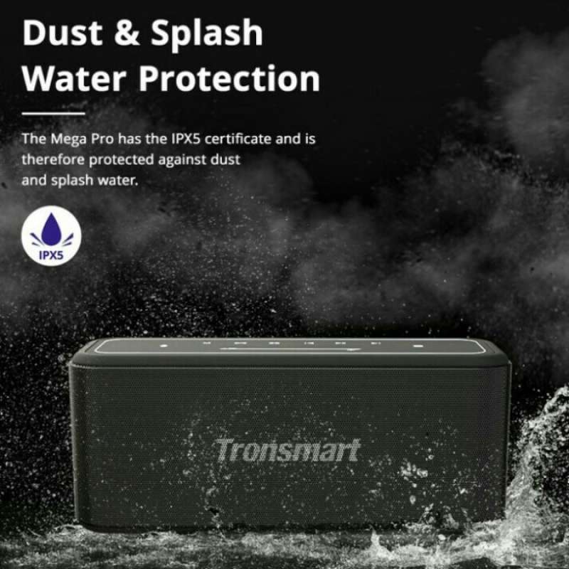 Promo Tronsmart Mega Pro Portable Bluetooth Speaker 60W Original Diskon ...