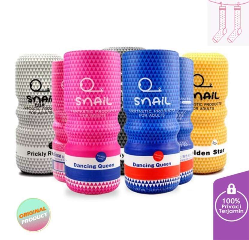 Promo Sex Toys Pria Snail Original Vibrator Pria Free Pelumas Diskon 8